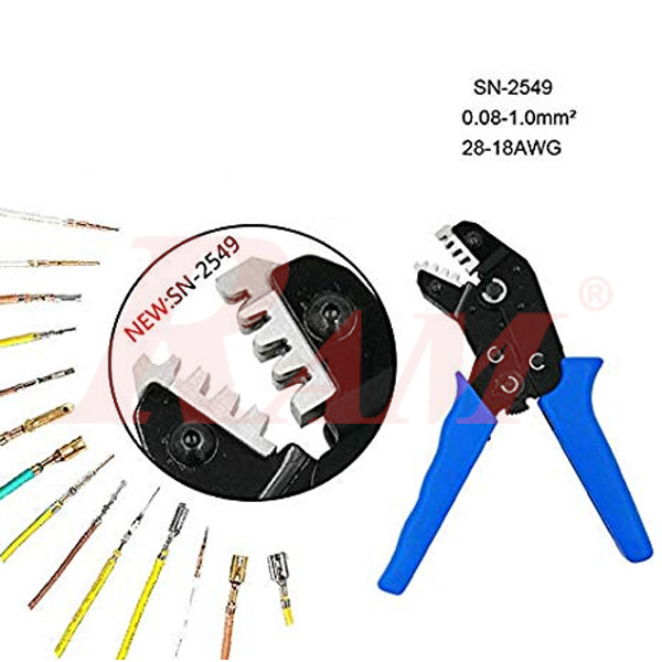 SN-2549 Dupont 2.54, XH2.54 & JST Terminals Crimping Tool | RAM ...